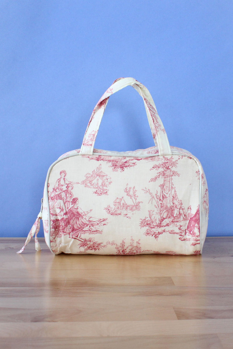 Toile Toiletry Pouch – OMNIA