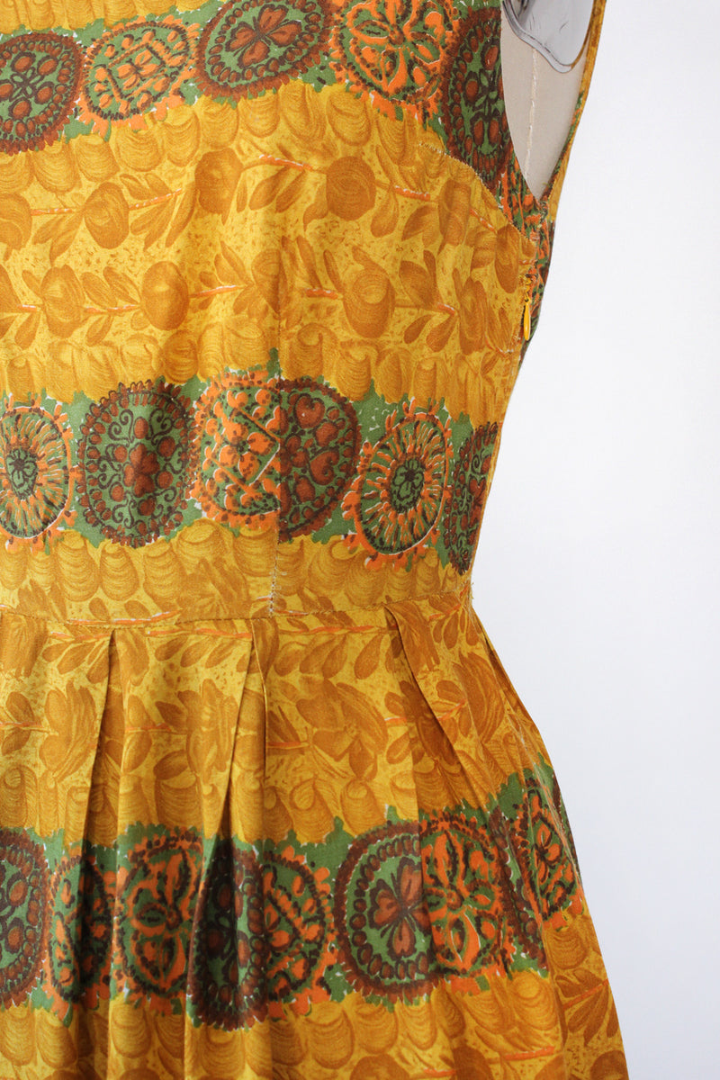 Marigold Pinwheel Dress XS/S – OMNIA