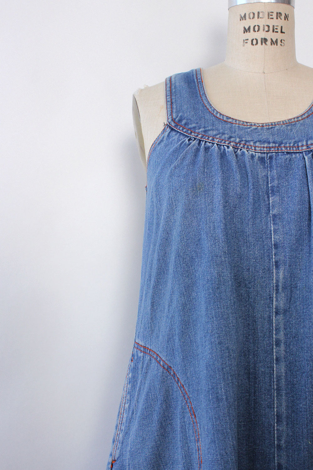 Joni Denim Tent Dress XS/S – OMNIA
